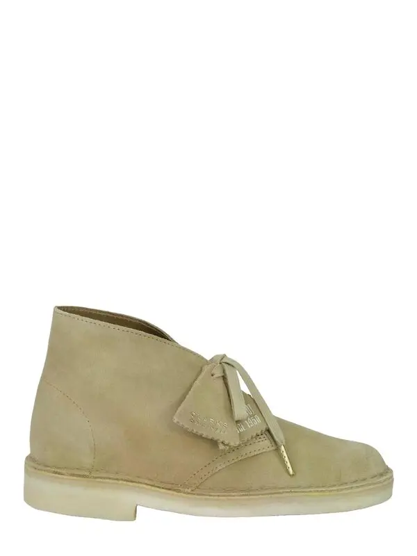 Clarks Suede Lace-up Boots - Neutrals