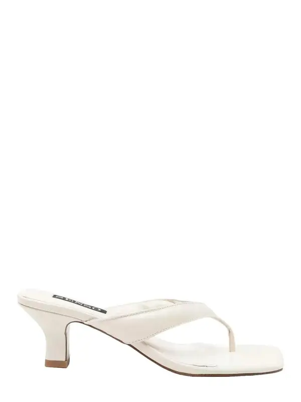 Senso 60mm Square Sandals - Neutrals