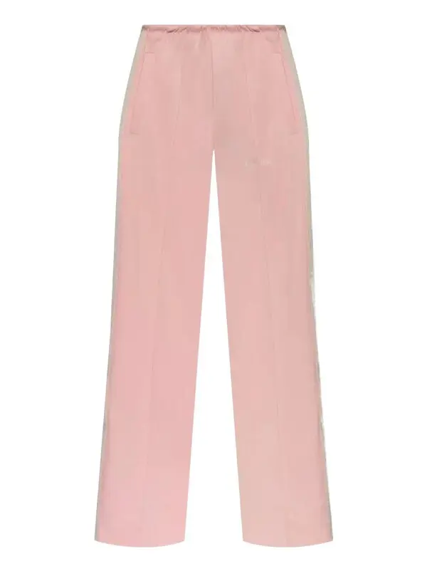 Palm Angels Logo-embroidered Side-stripe Track Pants - Pink
