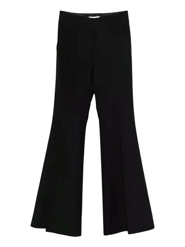 Gabriela Hearst Wool Flared Pants - Black