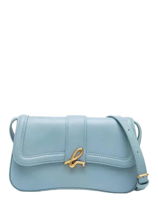 AGNÈS B. Logo-plaque Crossbody Bag - Blue