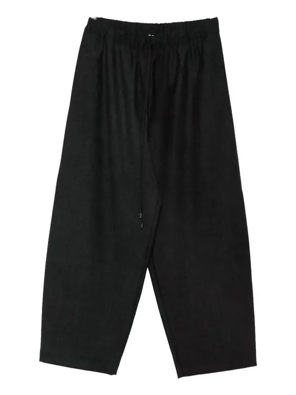 Antonelli Firenze Drawstring Trousers - Black