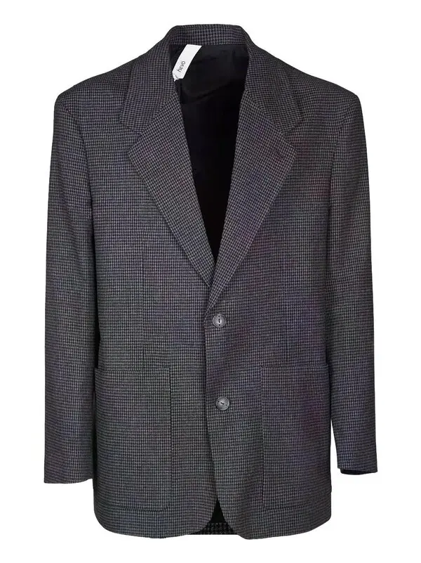HEVO Single-breasted Blazer - Grey