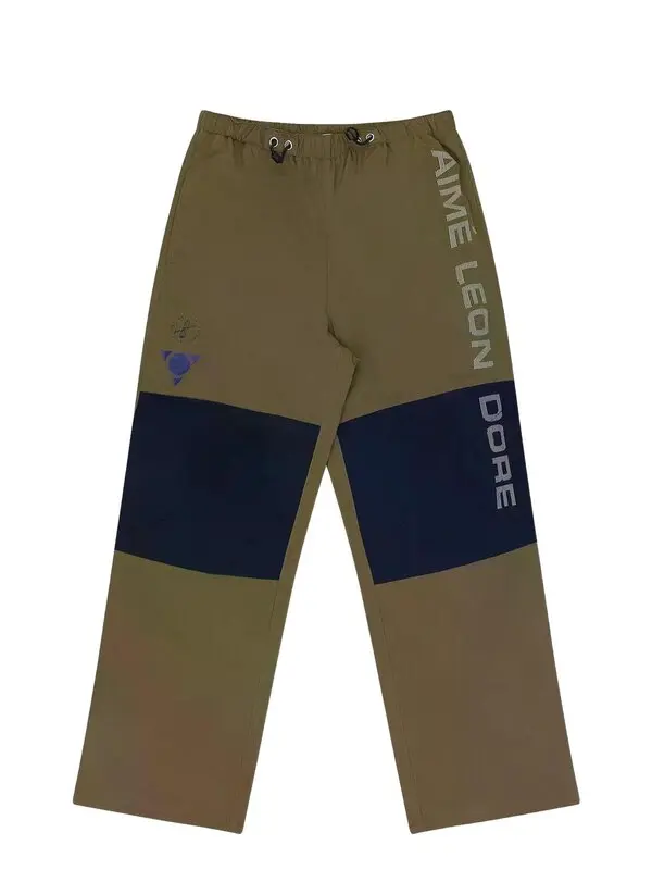 Aimé Leon Dore New Balance Colourblock Shell Trousers - Brown