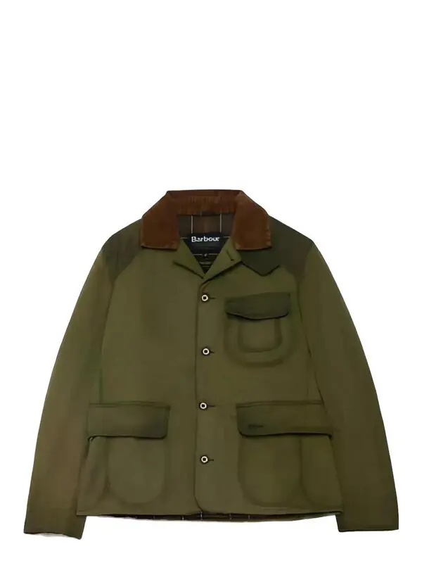 Barbour Corduroy-collar Jacket - Green