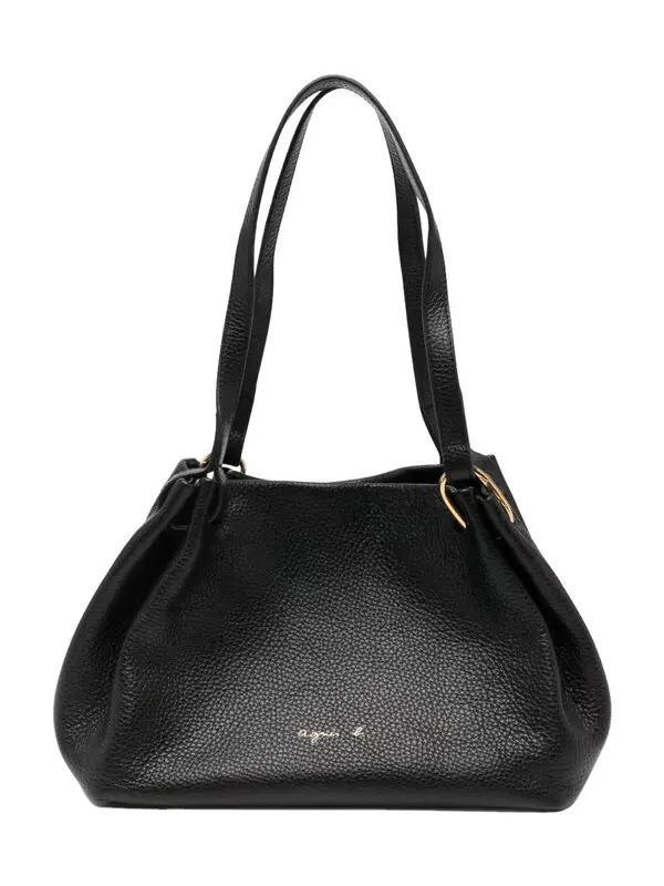 AGNÈS B. Logo-print Tote - Black