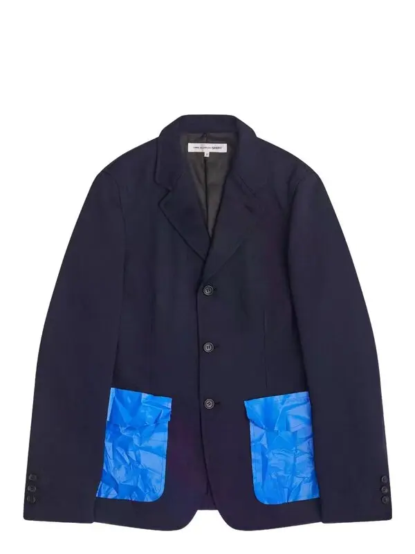 Comme Des Garçons Pocket Blazer - Blue