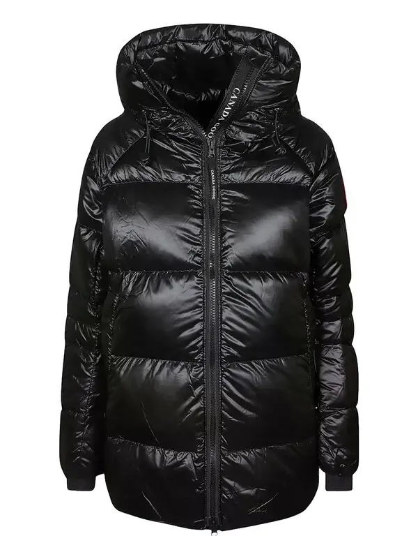 Canada Goose Cypress Hooded Puffer Jacket - Black