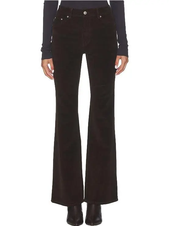 DL1961 Bridget High Rise Bootcut Corduroy Jeans - Brown