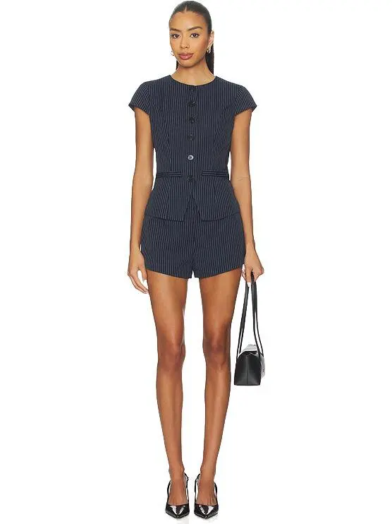 ALL THE WAYS Monica Short Set - Navy
