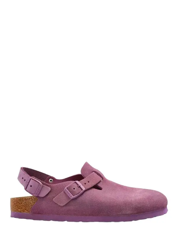 BIRKENSTOCK Tokyo Suede Flat Pumps - Pink