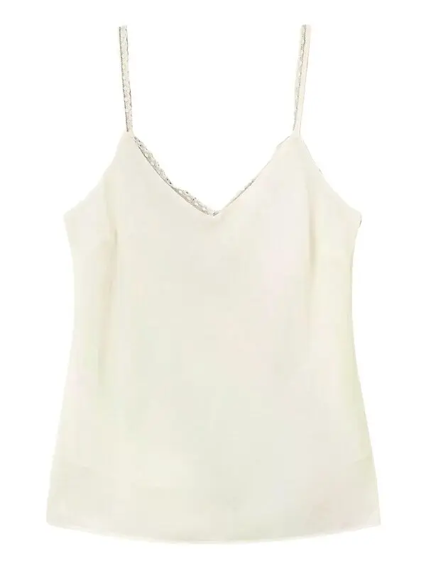 TWINSET Lace-trimmed Camisole - Neutrals