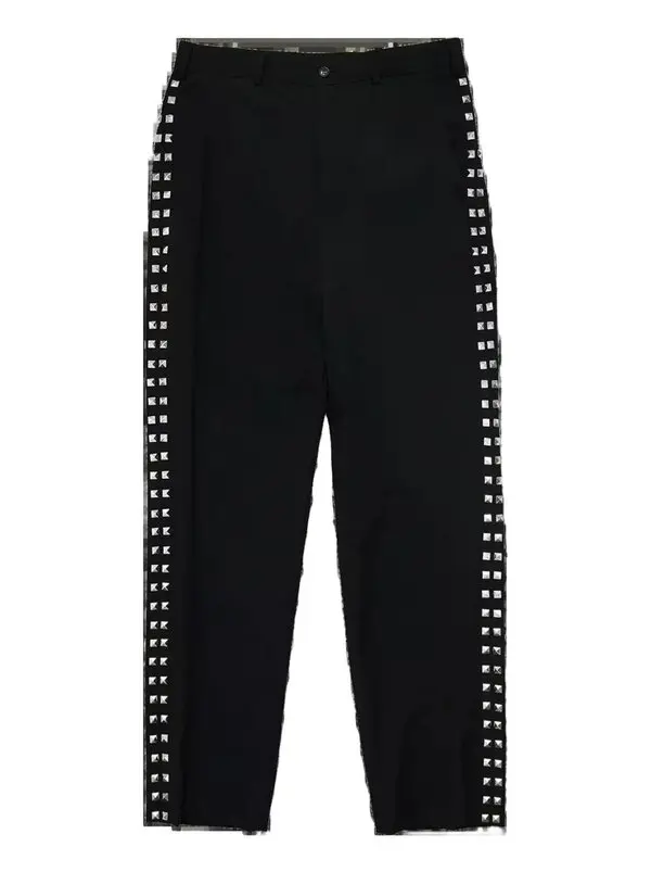 BLACK COMME DES GARÇONS Studded Trousers - Black