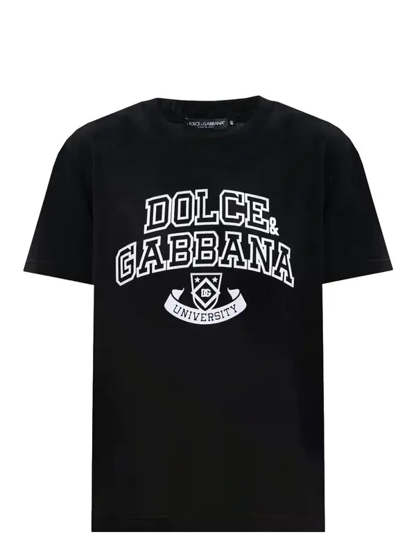 Dolce & Gabbana Graphic-print T-shirt - Black
