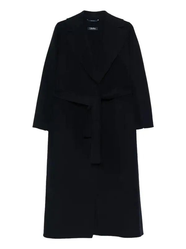 Max Mara Virgin Wool Coat - Blue