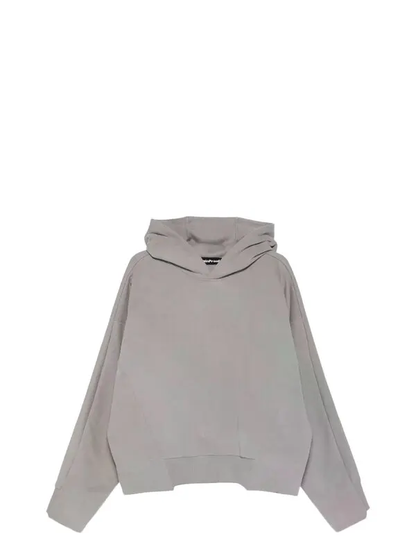 NOTRAINPROOF Paneled Hoodie - Grey