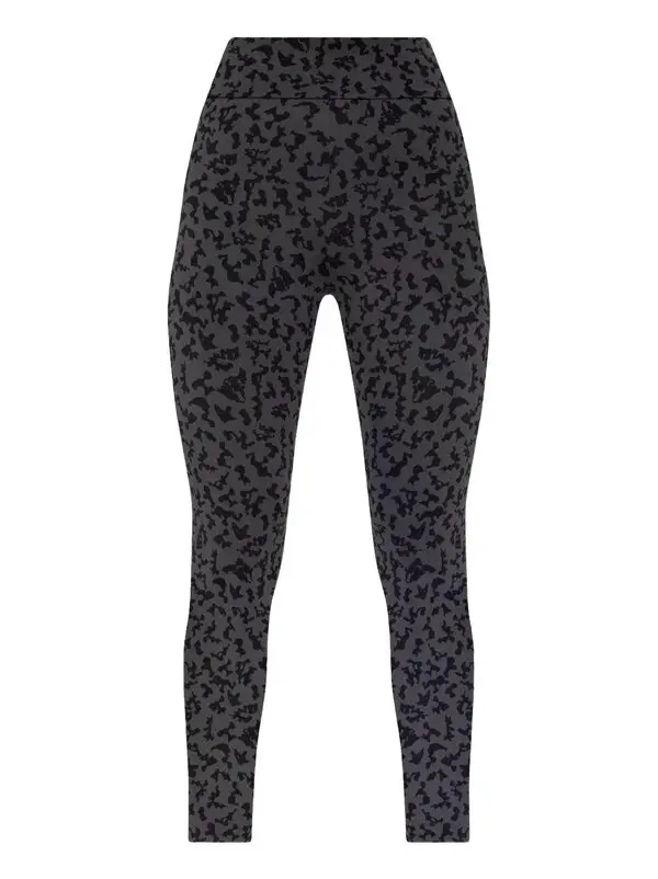 Emporio Armani Train Sporty Camouflage-pattern Leggings - Grey