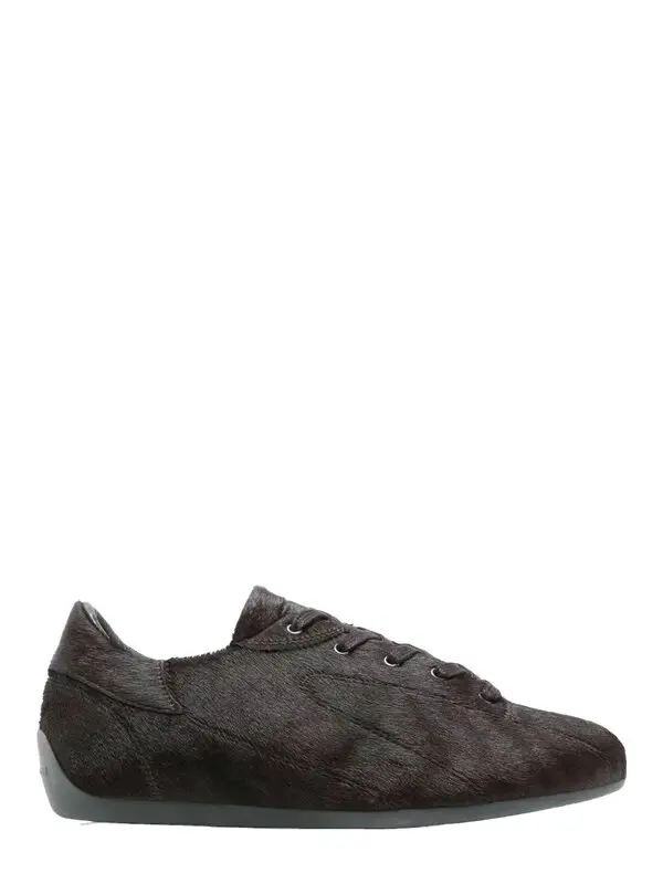 Paloma Wool Brushed-effect Lace-up Sneakers - Brown