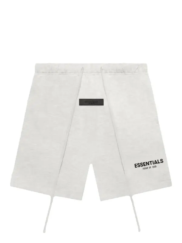 Fear Of God Essentials Logo Track Shorts - Grey