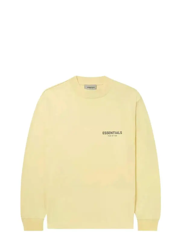 Fear Of God Logo Sweatshirt - Yellow