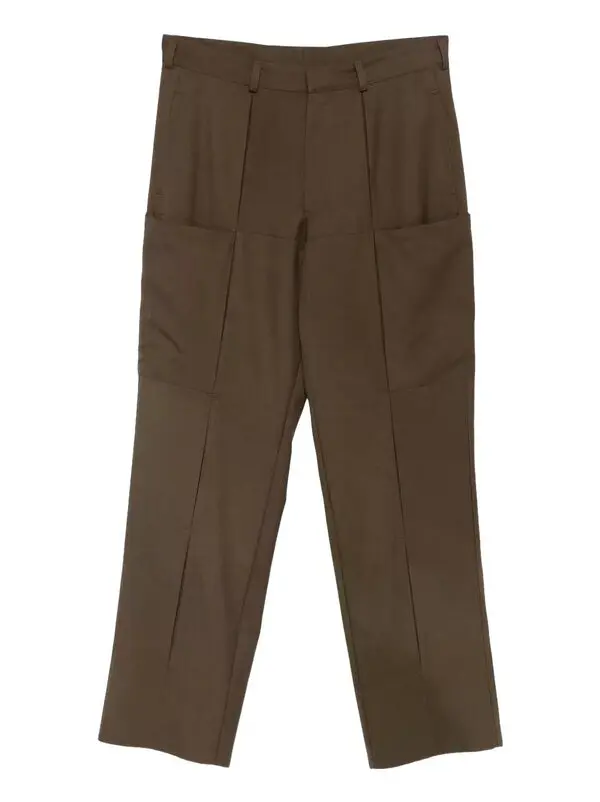 NOTRAINPROOF Paneled Trousers - Brown