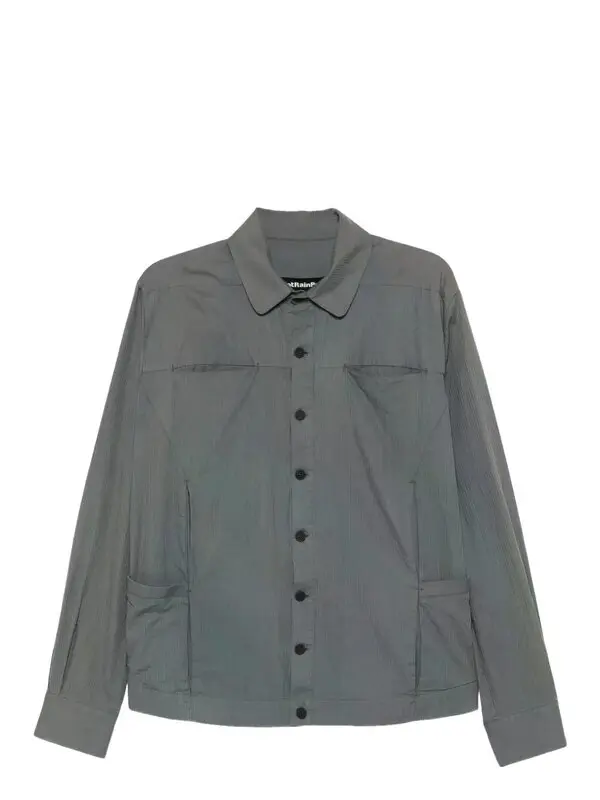 NOTRAINPROOF Pleat-detail Shirt - Grey