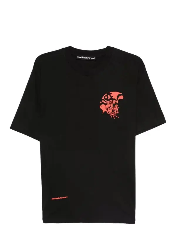 NOTRAINPROOF Graphic-print Crew-neck T-shirt - Black