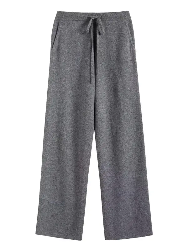 Chinti & Parker Knitted Drawstring Trousers - Grey