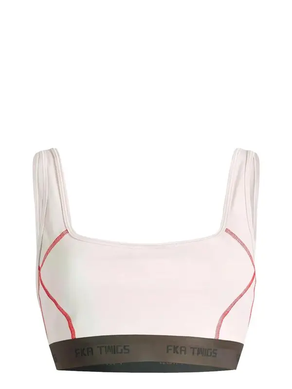 On Square-neck Sports Bra - Pink
