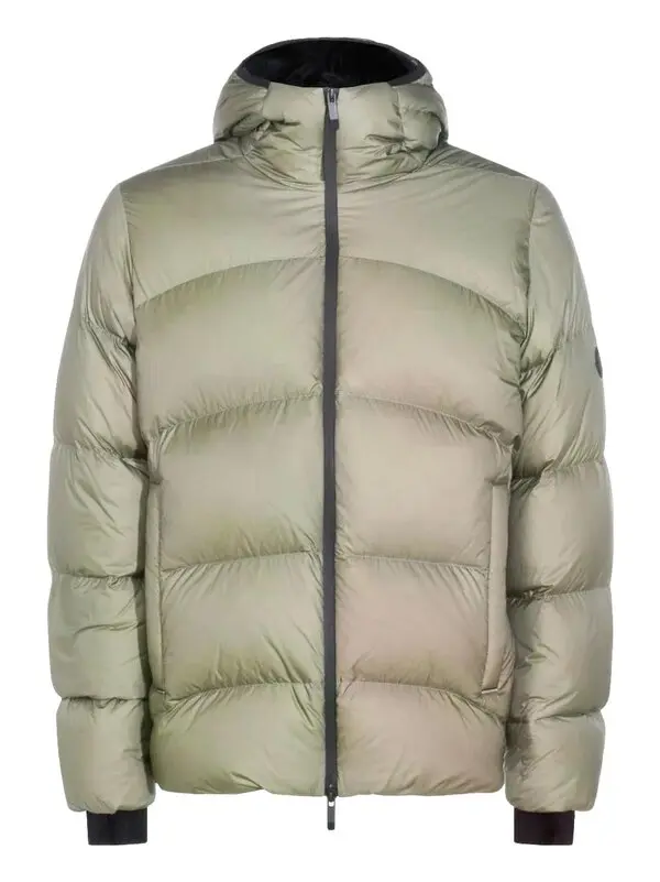Moncler Hooded Padded Jacket - Green