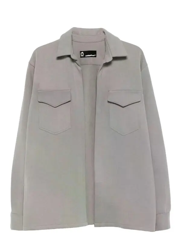 NOTRAINPROOF Flap-pocket Shirt - Grey