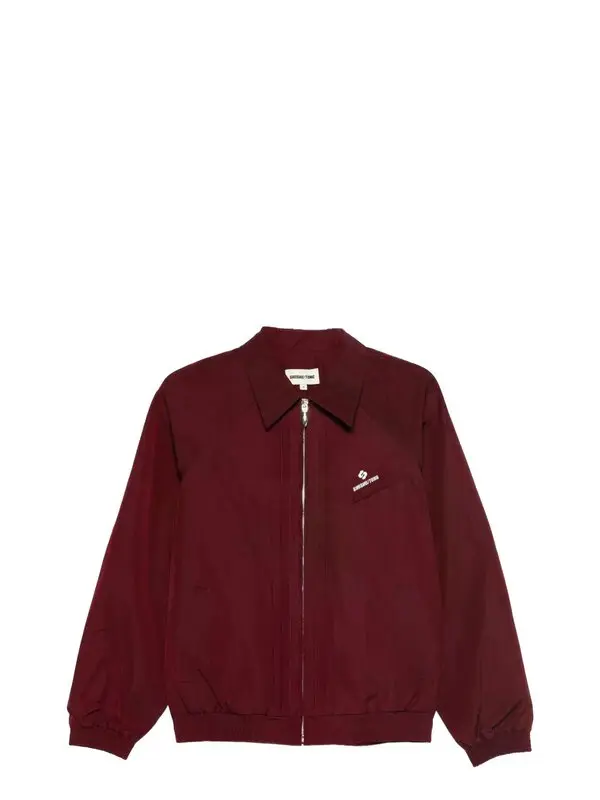 SHUSHU/TONG Logo Detail Track Jacket - Red