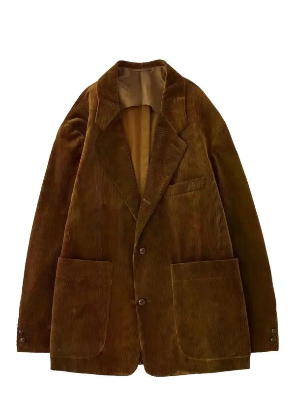 Studio Nicholson Single-breasted Blazer - Brown