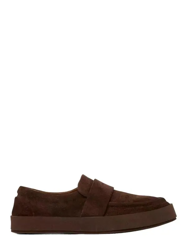 Marsèll Suede Slip-on Loafers - Brown