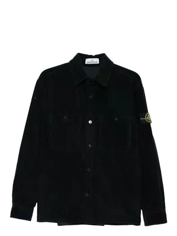 Stone Island Corduroy Shirt Jacket - Blue