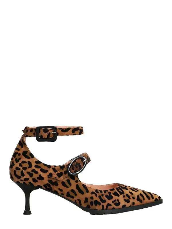 FRATELLI RUSSO Ankle-strap Heeled Pumps - Brown