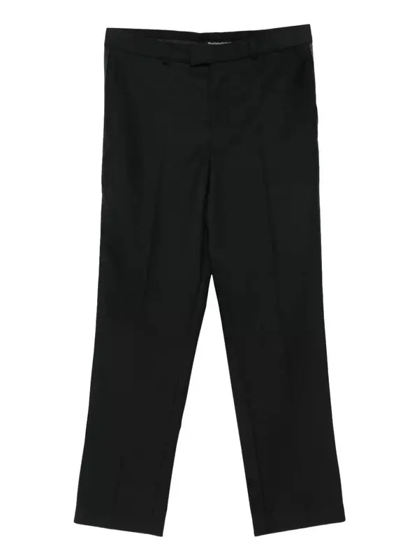 NOTRAINPROOF Pressed-crease Tailored Trousers - Black