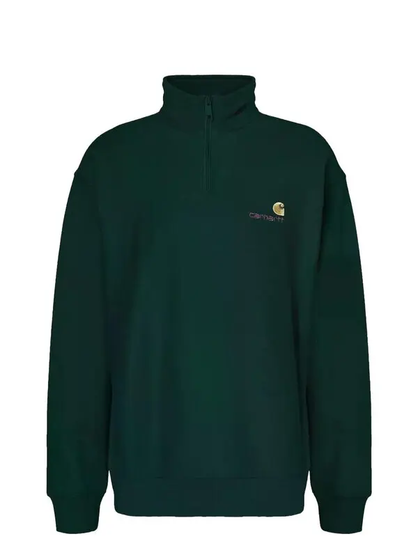 Carhartt Work In Progress American Script Sweatshirt - Green