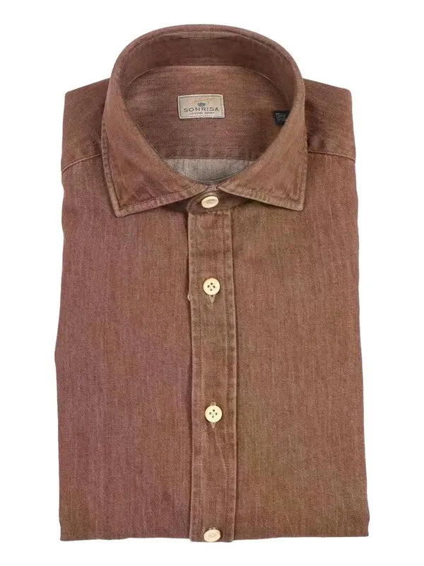 SONRISA Buttoned Shirt - Brown