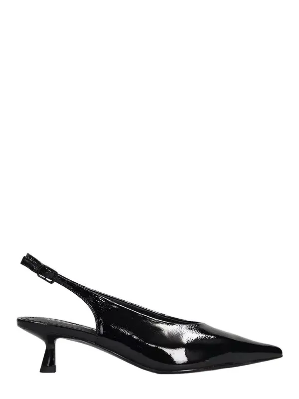 BIBI LOU 40mm Tiare Slingback Pumps - Black