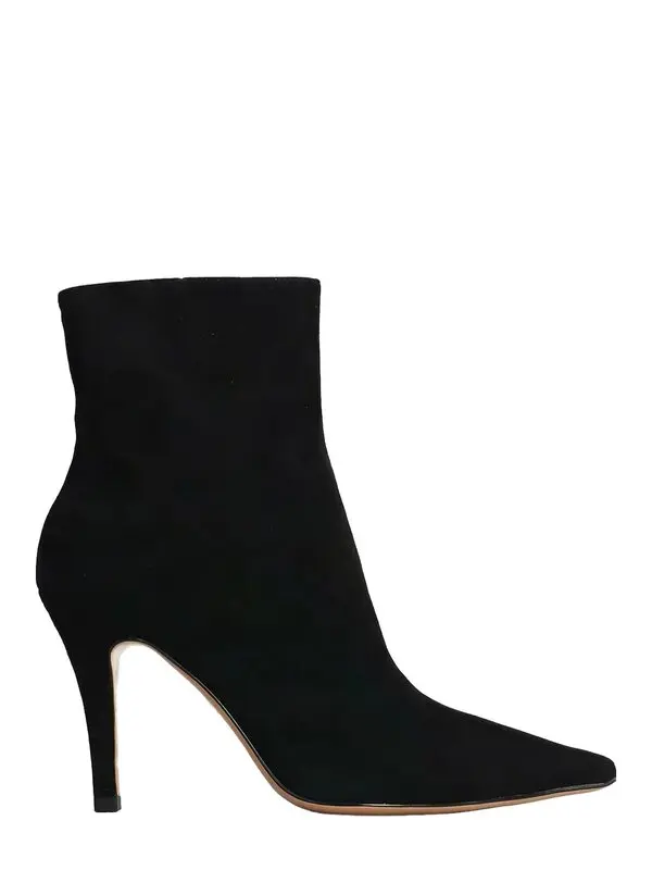 Lola Cruz 90mm Pointed Boots - Black