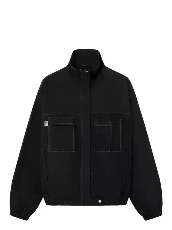 Carrera Eyewear Patch Pocket Zip Jacket - Black