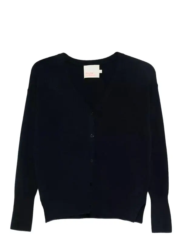 ABSOLUT CASHMERE Button-up Cashmere Cardigan - Blue