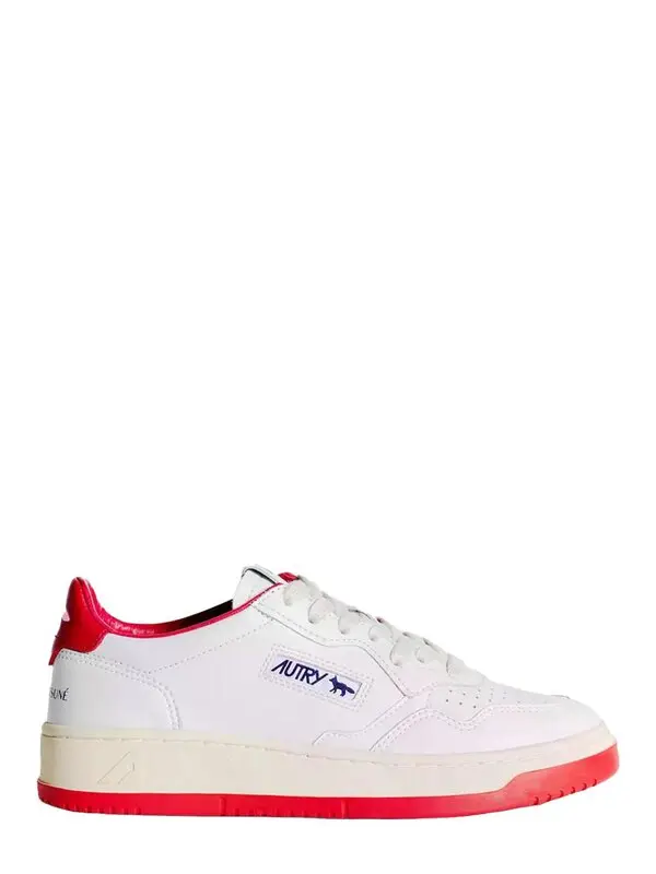 Maison Kitsuné X Autry Medalist Sneakers - White