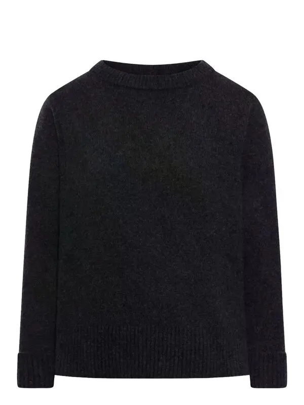 ROBERTO COLLINA Wool-blend Jumper - Black