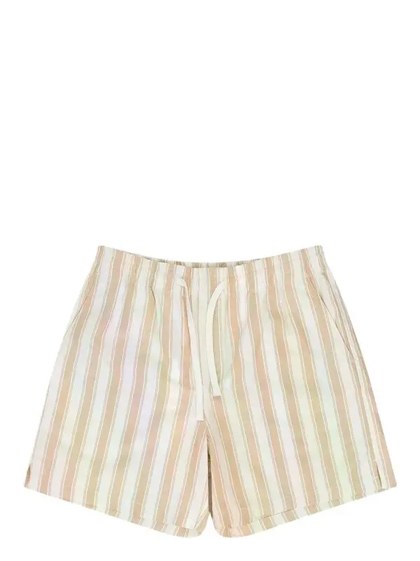 Aimé Leon Dore Striped Drawstring Shorts - Neutrals