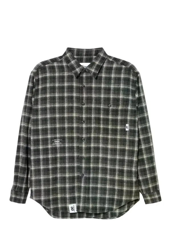 CHOCOOLATE Checked Shirt - Grey