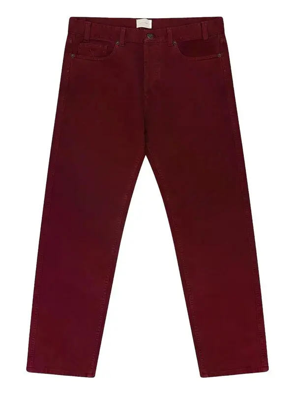 Aimé Leon Dore Garment-dyed Trousers - Red