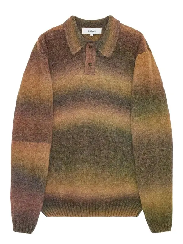 PALMES Striped Sweater - Brown