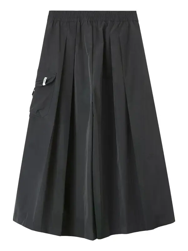 MUSIUM DIV. Pleated Trousers With Pocket - Black